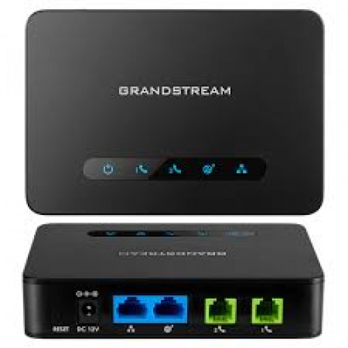 Grandstream HT812 ATA, adaptador de telefone analógico, substituir ...